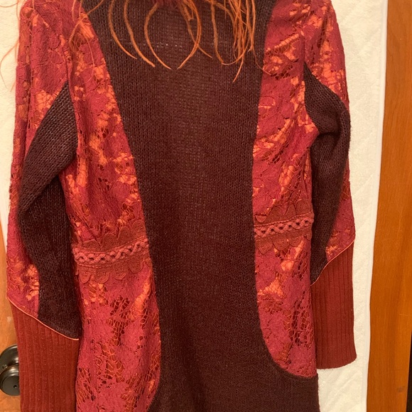 Boston Proper | Sweaters | Boston Proper Rust Cardigan With Ostrich ...